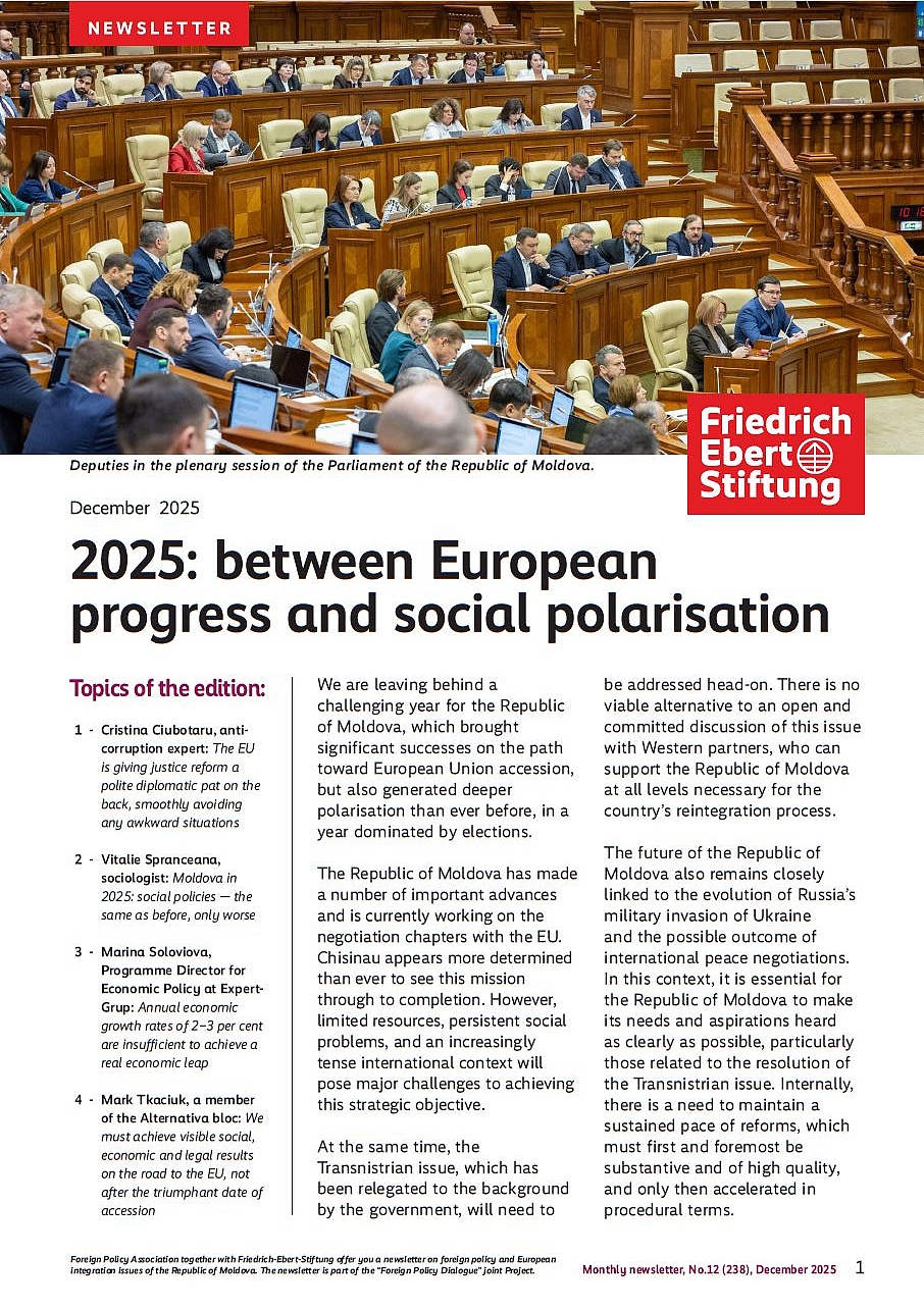 Foreign Policy Newsletter 12/238 December 2025: The year 2025: Between ...