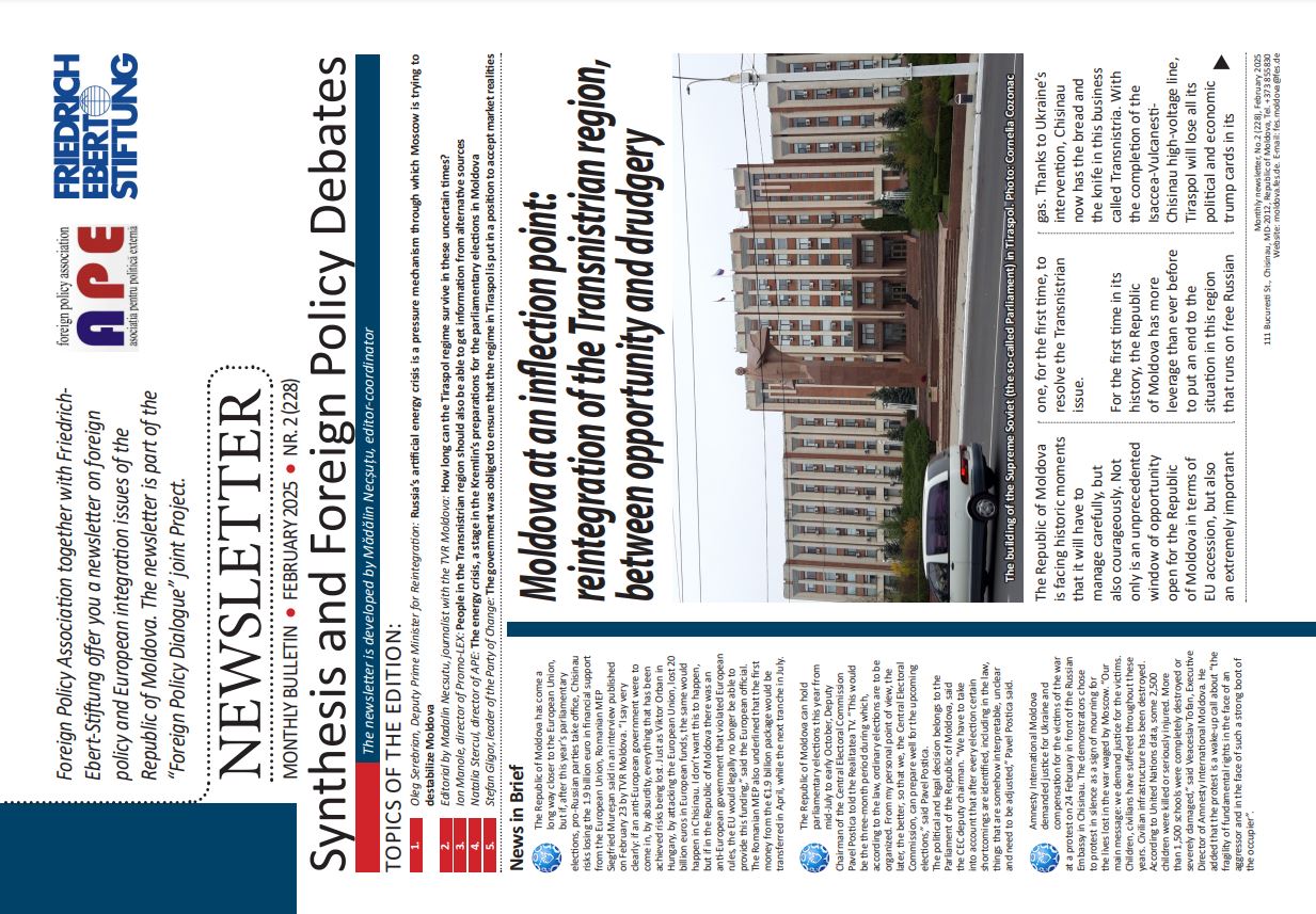 Foreign Policy Newsletter 02/228 February 2025: Moldova at a turning ...